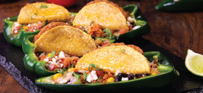 Ajinomoto Foodservice North America | Chicken Mini Taco Rellenos