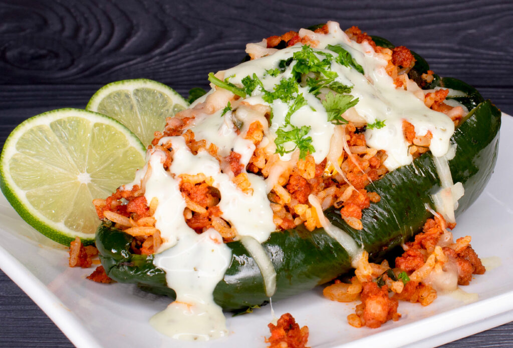 Ajinomoto Foodservice North America | Latin Rice Stuffed Peppers